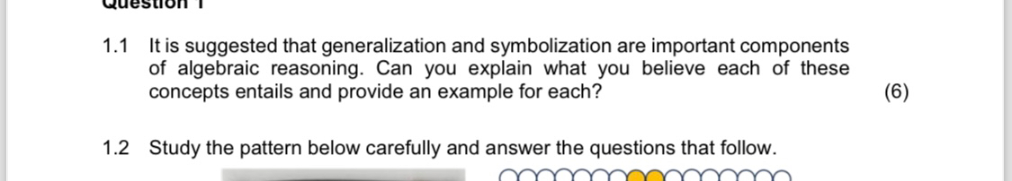 Solved 1.1 ﻿It is suggested that generalization and | Chegg.com
