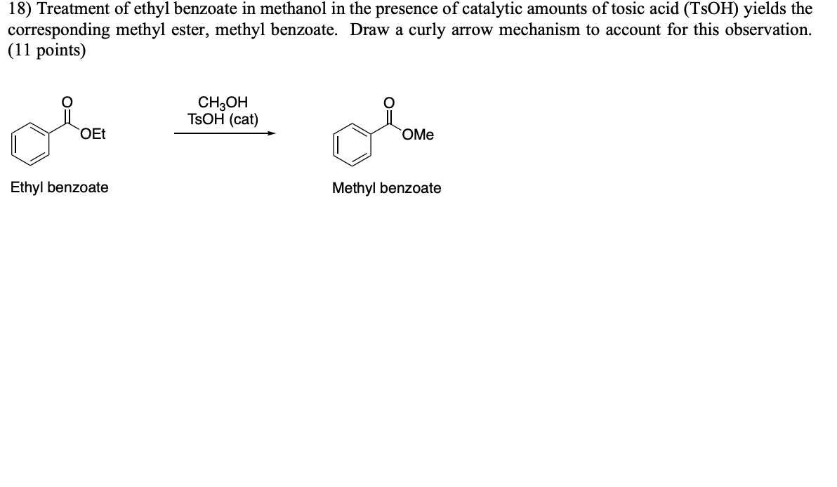 Solved Mechanisms Provide a curly arrow mechanism for the | Chegg.com