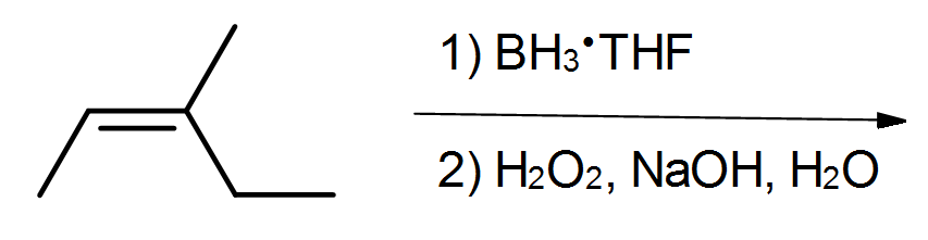 Solved Given the following hydroboration–oxidation reaction, | Chegg.com