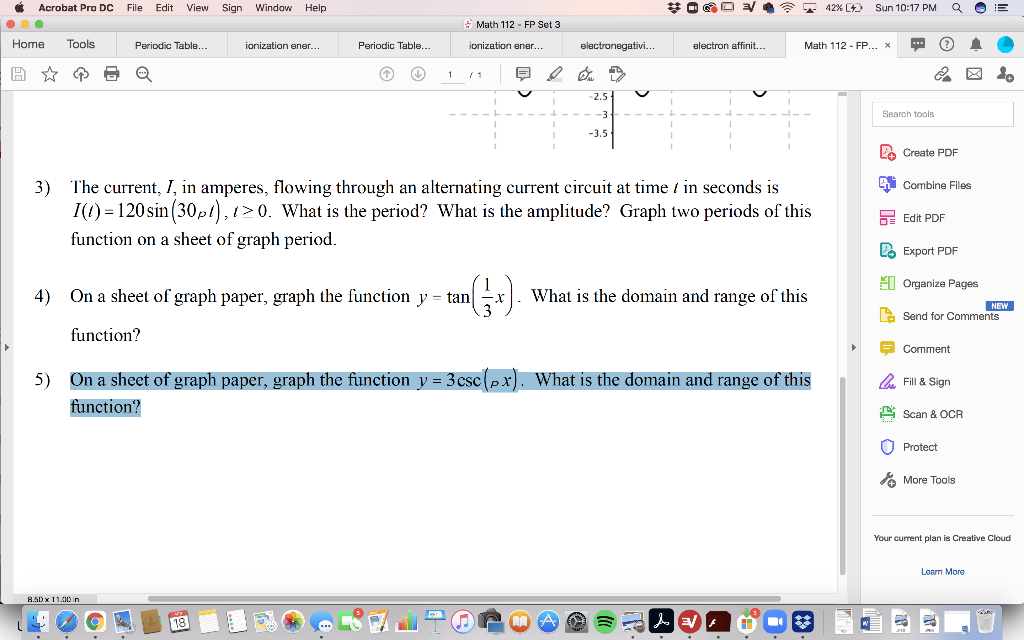 Solved On a sheet of graph paper, graph the function . What | Chegg.com