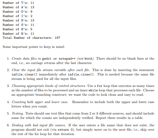 Please Use The Sample Code Listed Above To Create The 