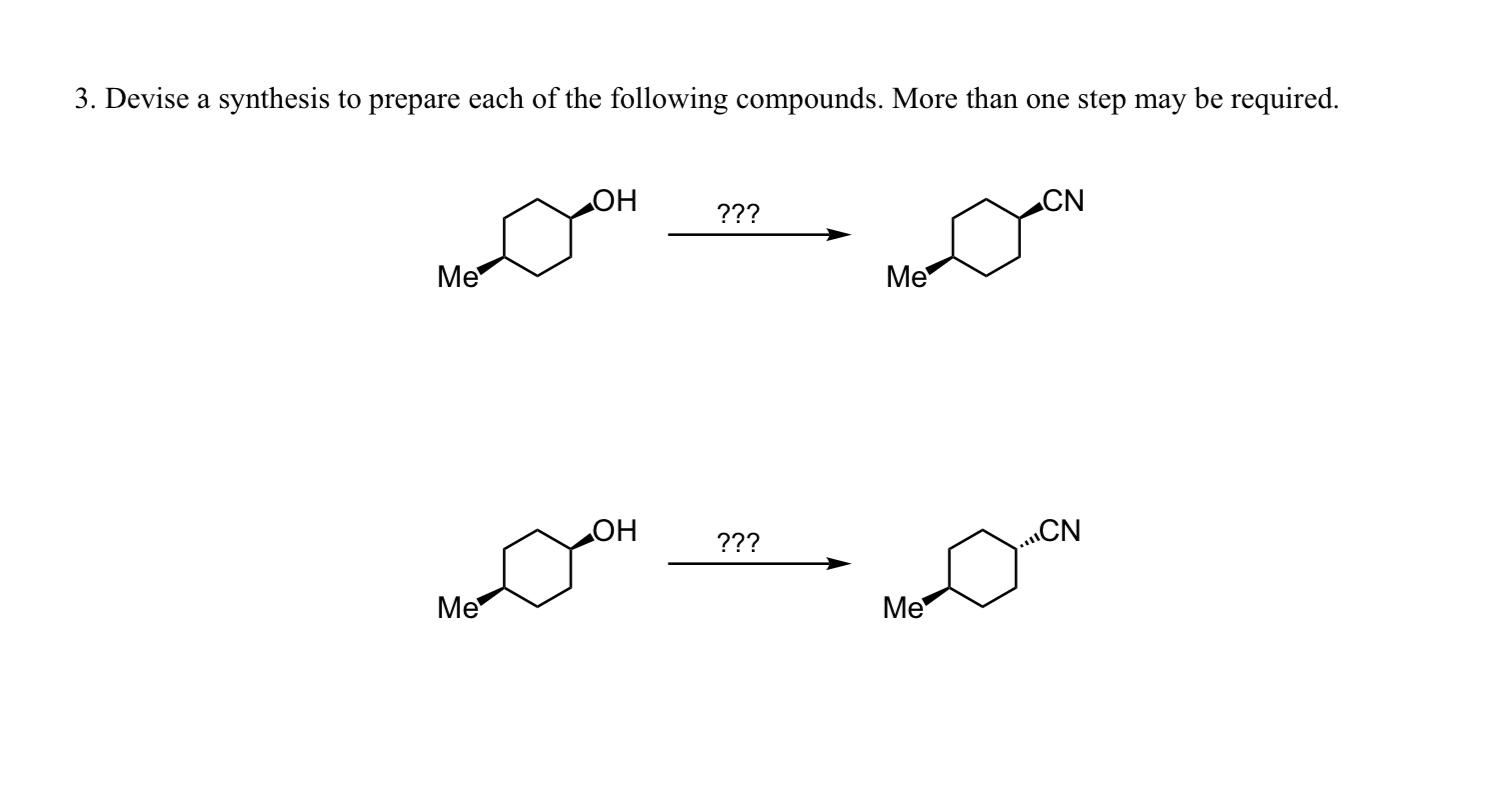 Solved Devise a synthesis to prepare each of the following | Chegg.com