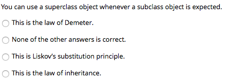 Solved The Object class has a method equals(Object o). We | Chegg.com
