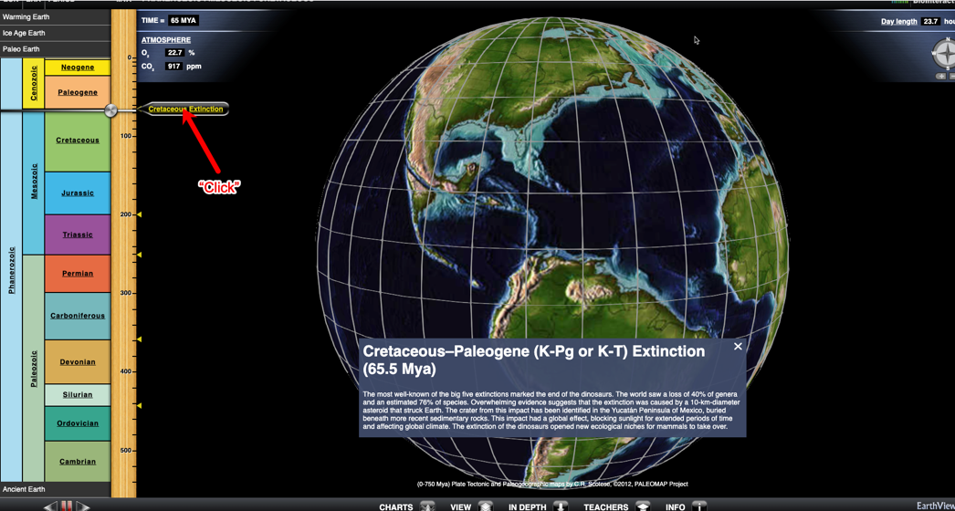 Solved I. GEOLOGICAL TIME; EONS and ERAS: Long-term Global | Chegg.com