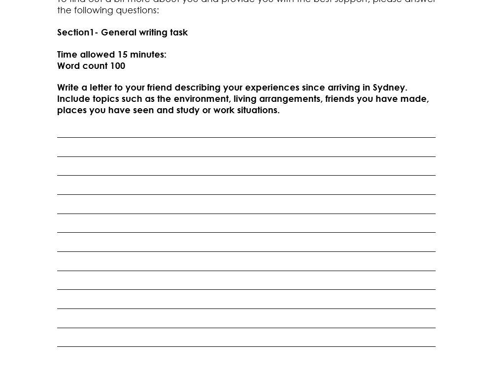 the following questions: Section1 - General writing | Chegg.com