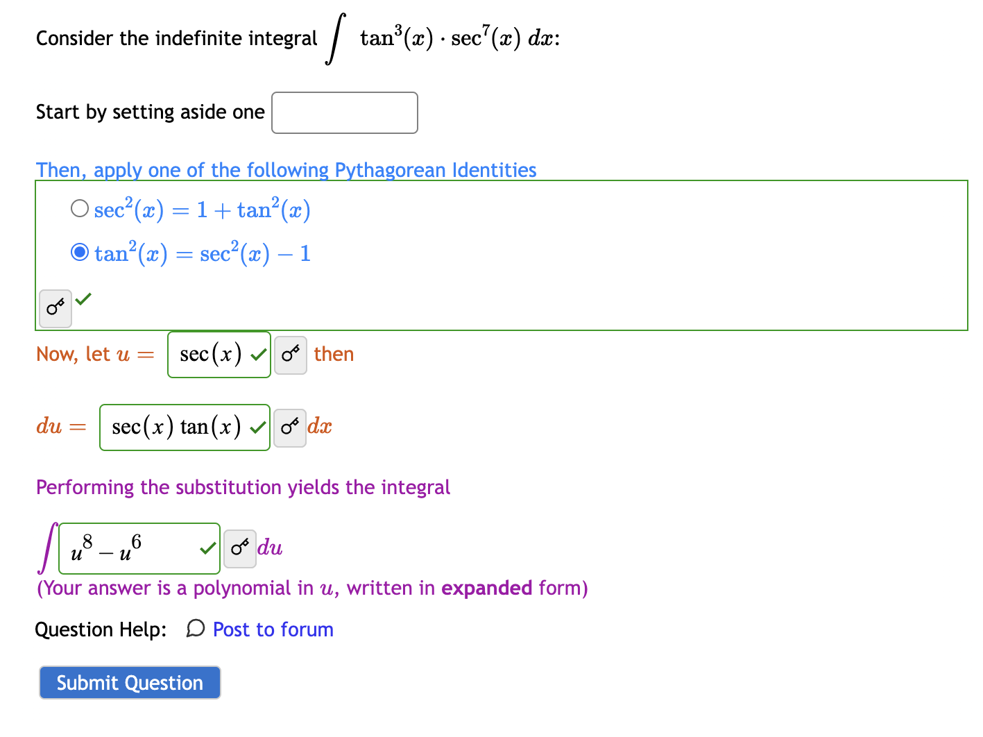 Solved only one try left, and need answer for first part | Chegg.com