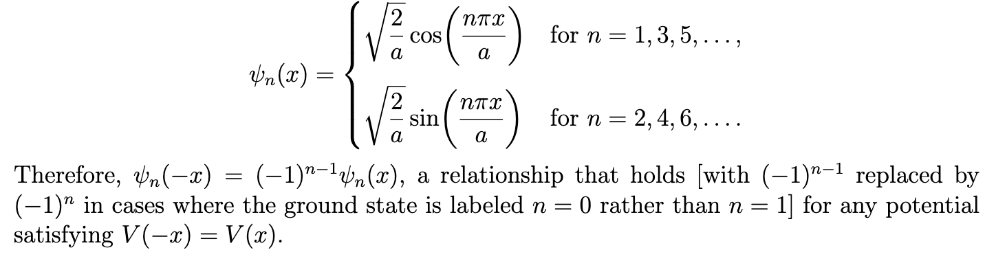 Solved An infinite square well confines a particle of mass m | Chegg.com