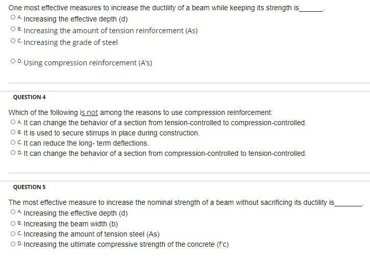 Solved One most effective measures to increase the ductility | Chegg.com