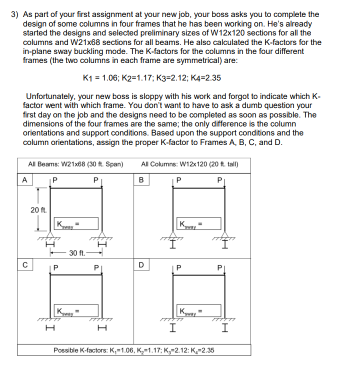 3) As part of your first assignment at your new job, | Chegg.com
