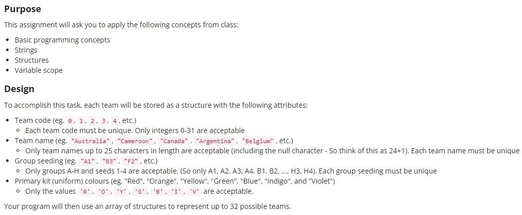 Solved Purpose This Assignment Will Ask You To Apply The Chegg