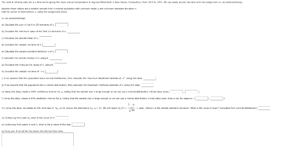 Solved Assume these values are a randem sample frem a namal | Chegg.com