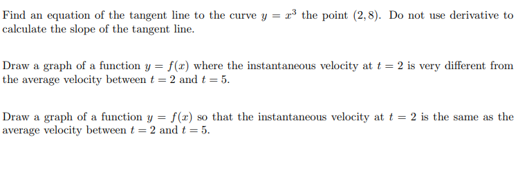 Solved Find an equation of the tangent line to the curve | Chegg.com