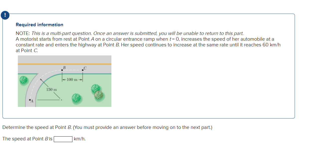 Solved Required information NOTE: This is a multi-part | Chegg.com
