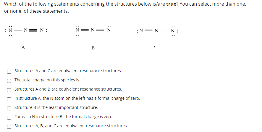 Which of the following statements concerning the | Chegg.com