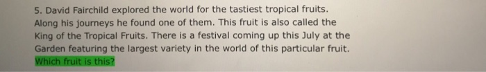 Solved stu.instructure.com Fairchild Tropical Gardens | Chegg.com