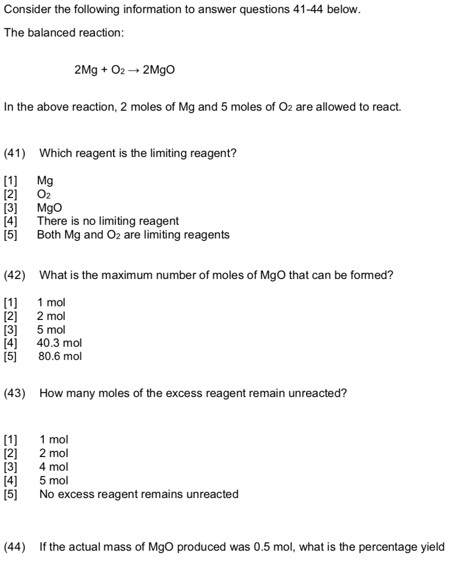 Solved Consider the following information to answer | Chegg.com