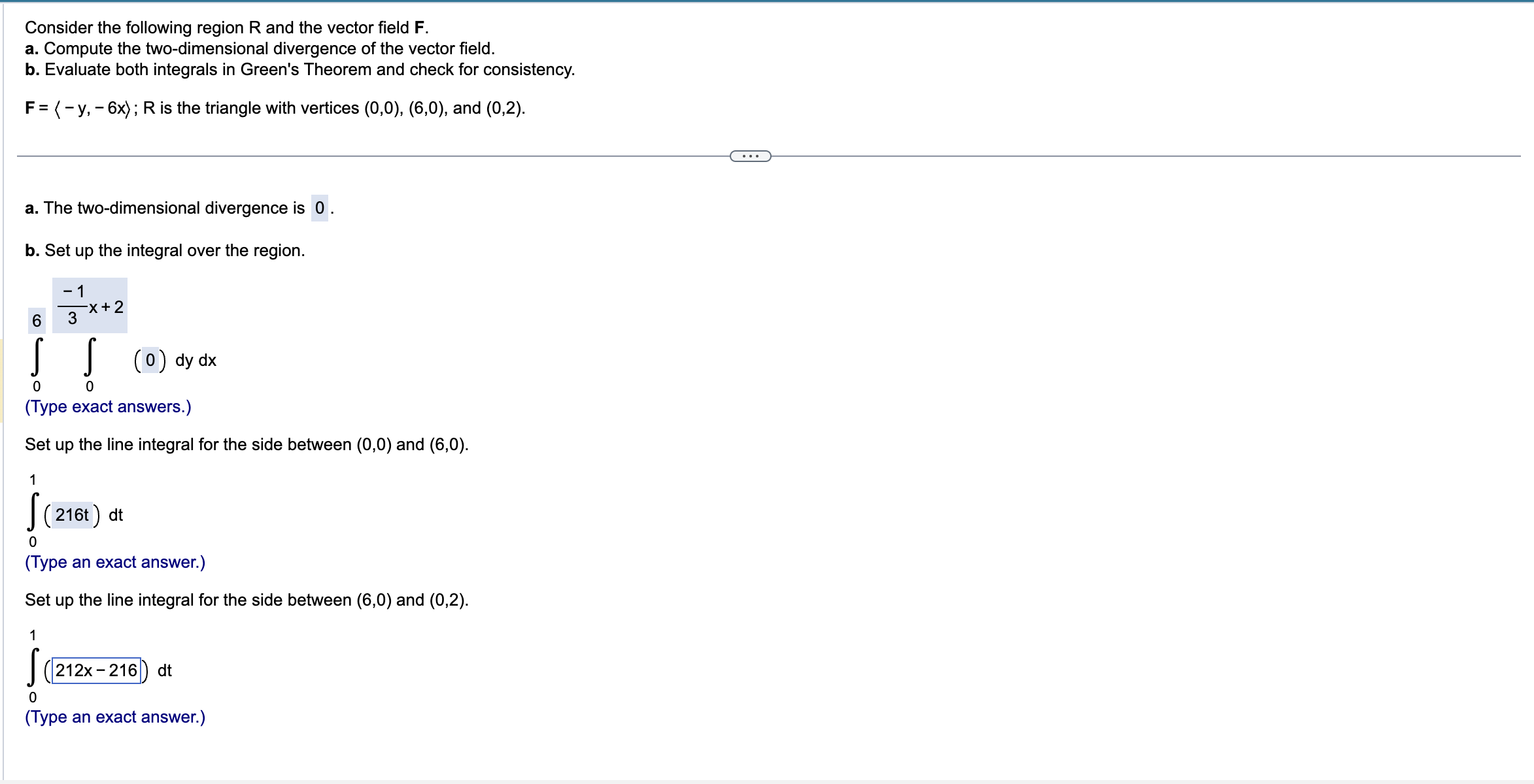 Solved Consider the following region R and the vector field | Chegg.com