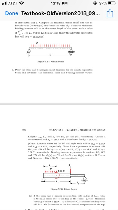 Solved Determine Deflection As A Function Of R For Problem