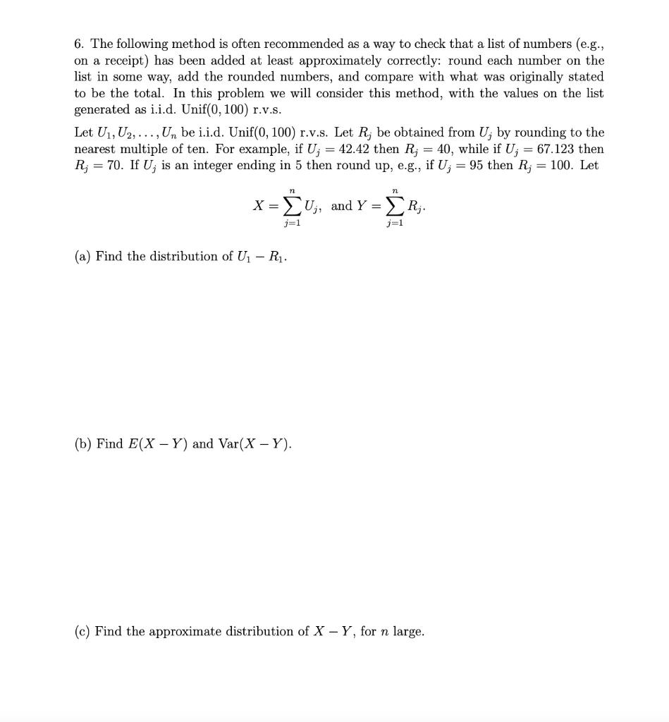 Solved 6. The following method is often recommended as a way | Chegg.com