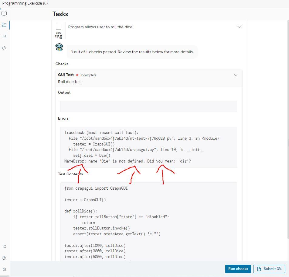 Solved IN PYTHON Convert the DiceDemo program discussed in | Chegg.com