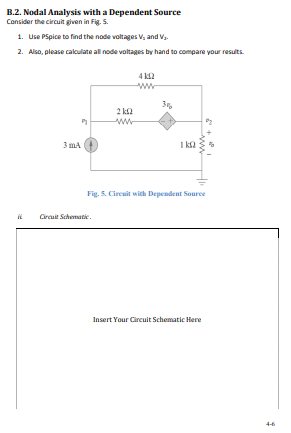 Solved circuit shematic and simulation output (V1 ﻿and | Chegg.com