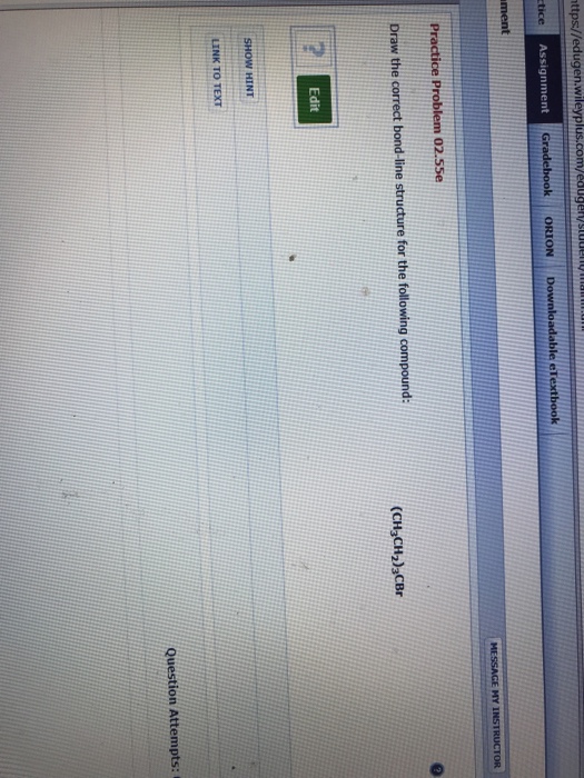 Solved ttps:// Assignment ment Draw the correct bond-line | Chegg.com