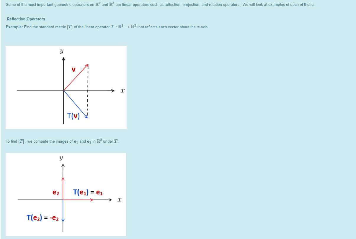 Solved Some Of The Most Important Geometric Operators On R2