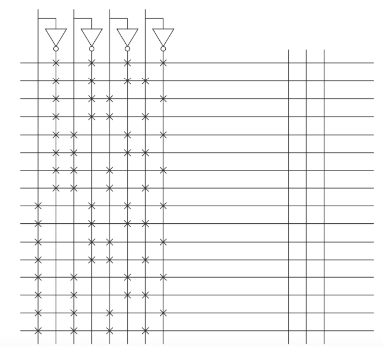 Solved Implement a 4-bit parity checker. This device takes 4 | Chegg.com