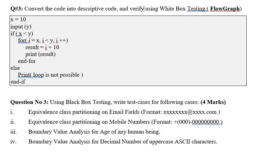 Solved Q#3: Convert the code into descriptive code, and | Chegg.com