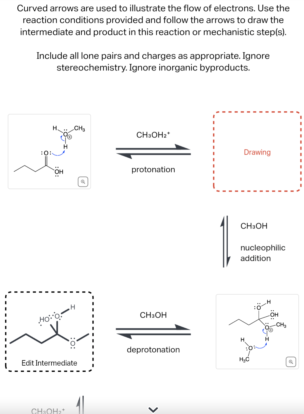 Solved Curved arrows are used to illustrate the flow of | Chegg.com