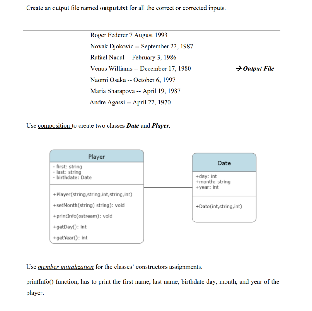 Solved In the main function, Your program should input each | Chegg.com Solved In the main function, Your program should input each | Chegg.com