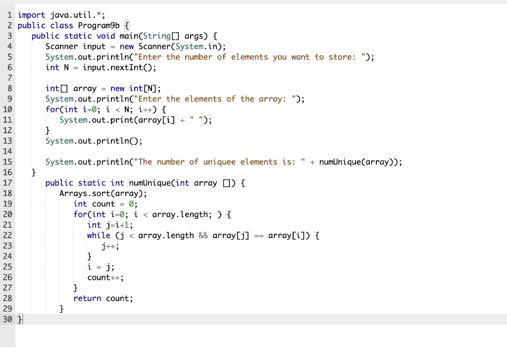 Solved Write A Java Program That Gets A One dimensional Chegg