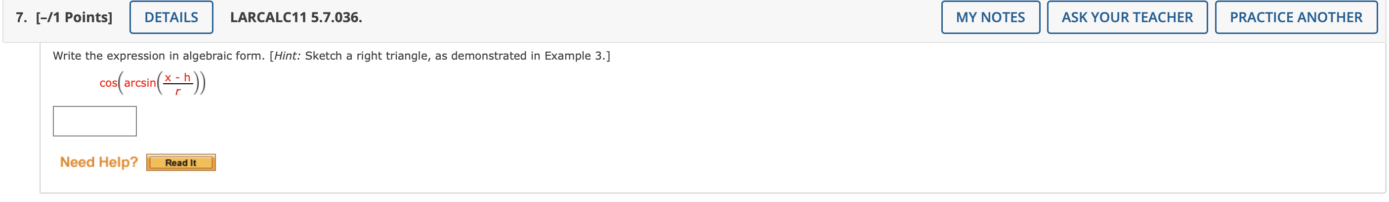 Solved Write the expression in algebraic form. [Hint: Sketch | Chegg.com