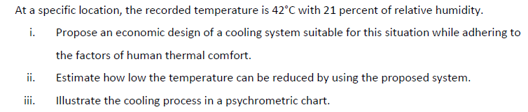Solved At a specific location, the recorded temperature is | Chegg.com