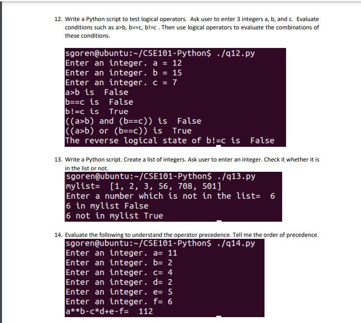 Solved Write python code for each question in different | Chegg.com