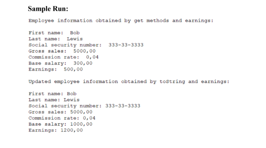 Solved Java Homework There Are 2 Separate Class Given 