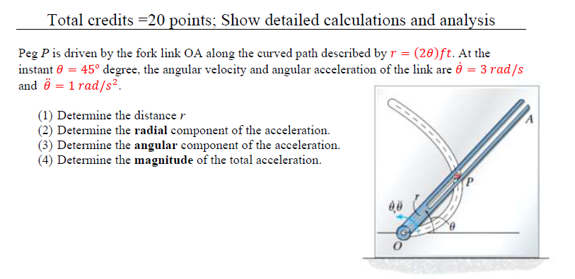 Solved DYNAMICS Mechanical and Energy Engineering Advanced | Chegg.com