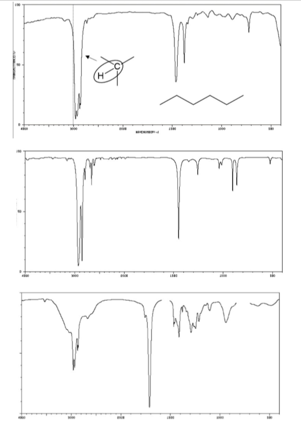 (Get Answer) - Transcribed image text : Ten infrared spectra of all the ... (Get Answer) - Transcribed image text : Ten infrared spectra of all the ...