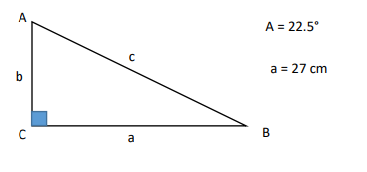 Solved 14. Solve the Right Triangle. Round angles and | Chegg.com