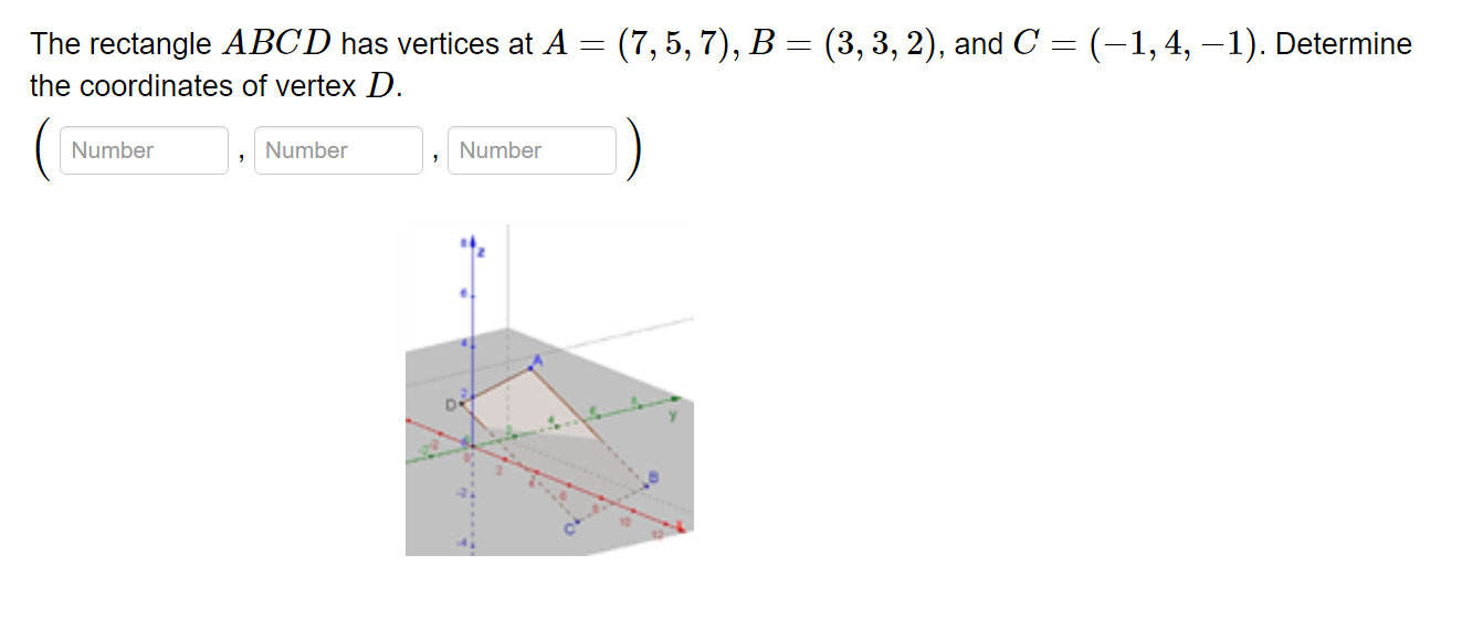Solved The rectangle ABCD has vertices at | Chegg.com