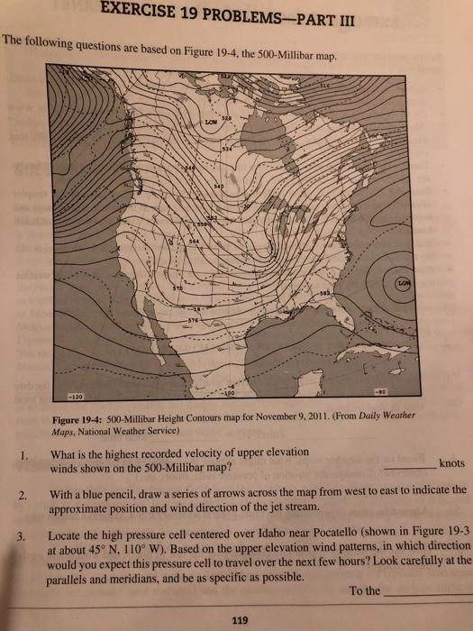 Solved EXERCISE 19 PROBLEMS-PART III The following questions | Chegg.com
