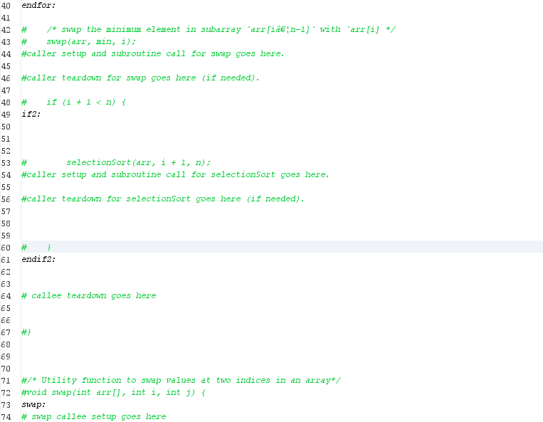 1) Compile and execute the C program so you | Chegg.com