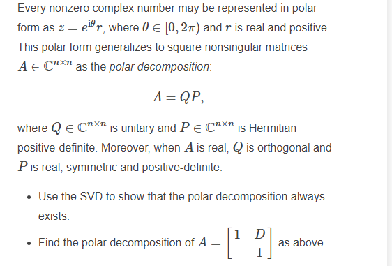 Solved Every nonzero complex number may be represented in | Chegg.com