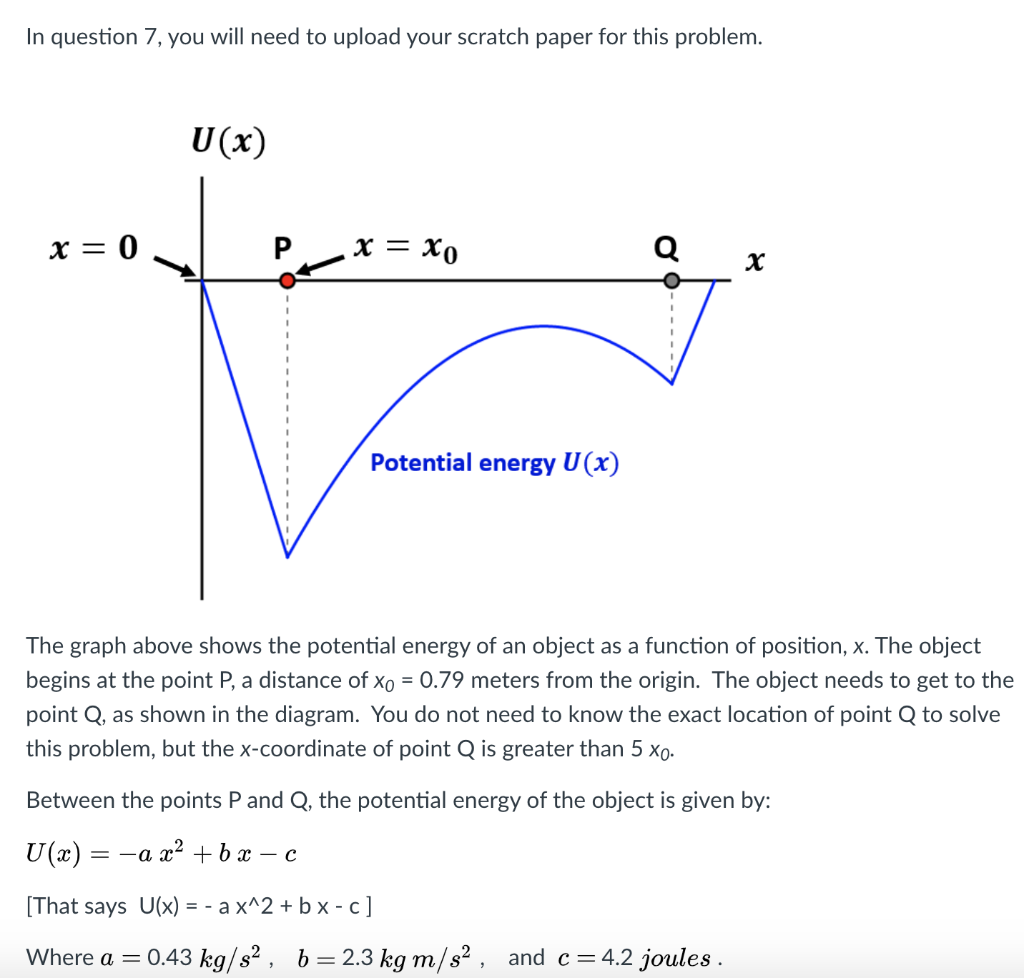 Solved In question 7, you will need to upload your scratch | Chegg.com