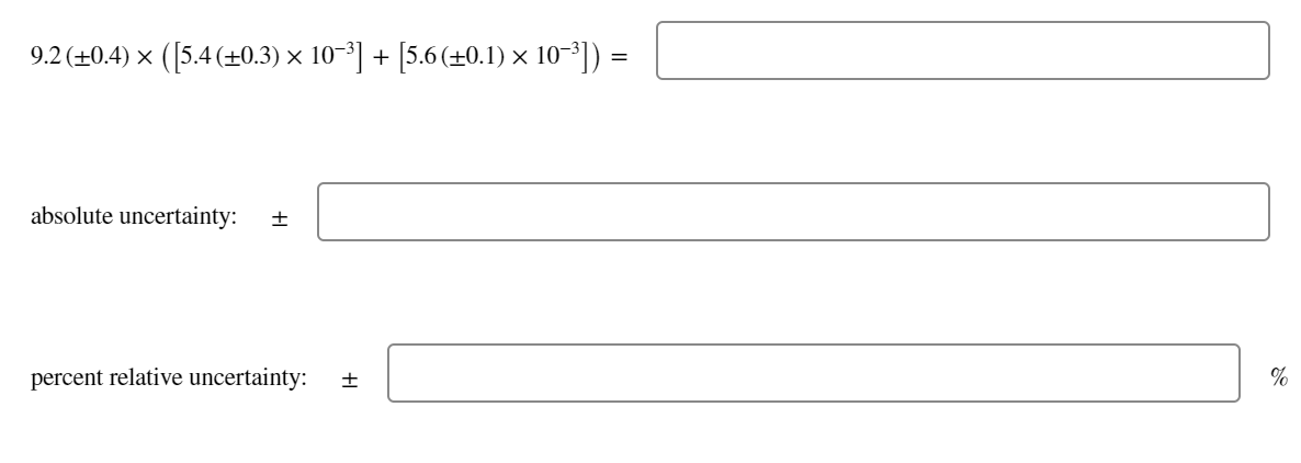 Solved Perform the calculations and determine the absolute | Chegg.com
