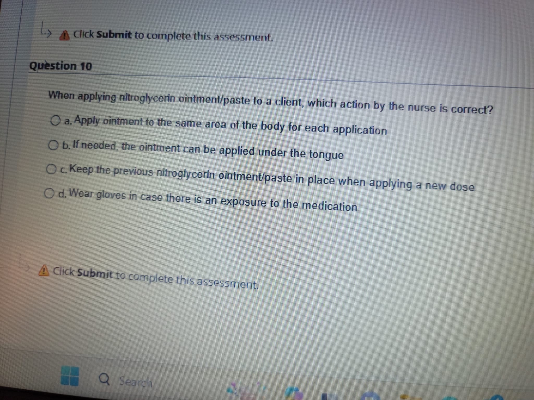 Solved 4 Click Submit to complete this assessment. Quèstion | Chegg.com