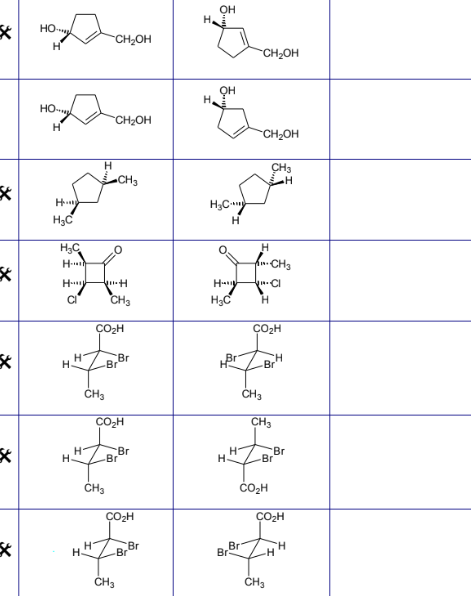 Solved Part D. Do the two structures A and B of each pair | Chegg.com