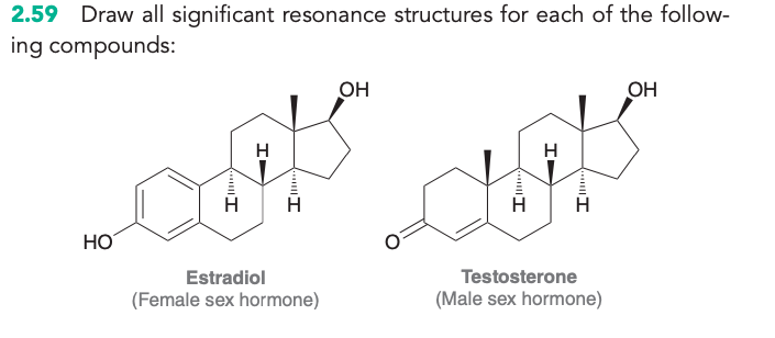 Solved 2.59 Draw all significant resonance structures for | Chegg.com