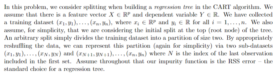 Solved In This Problem We Consider Splitting When Building