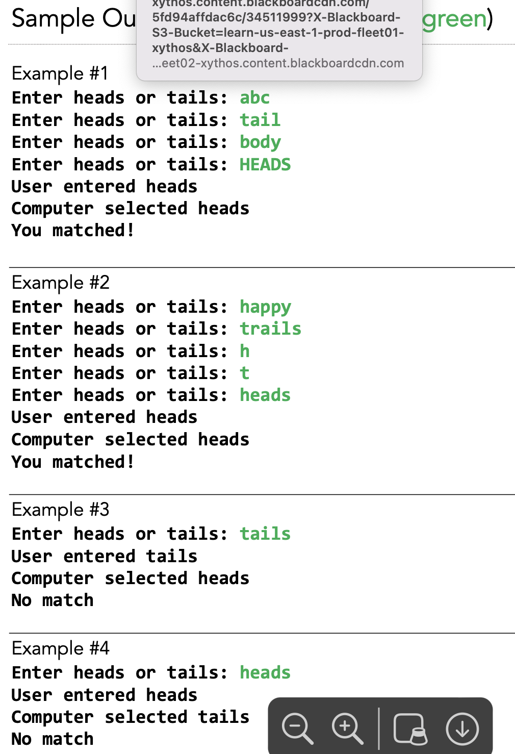 Solved Sample Ou | Chegg.com